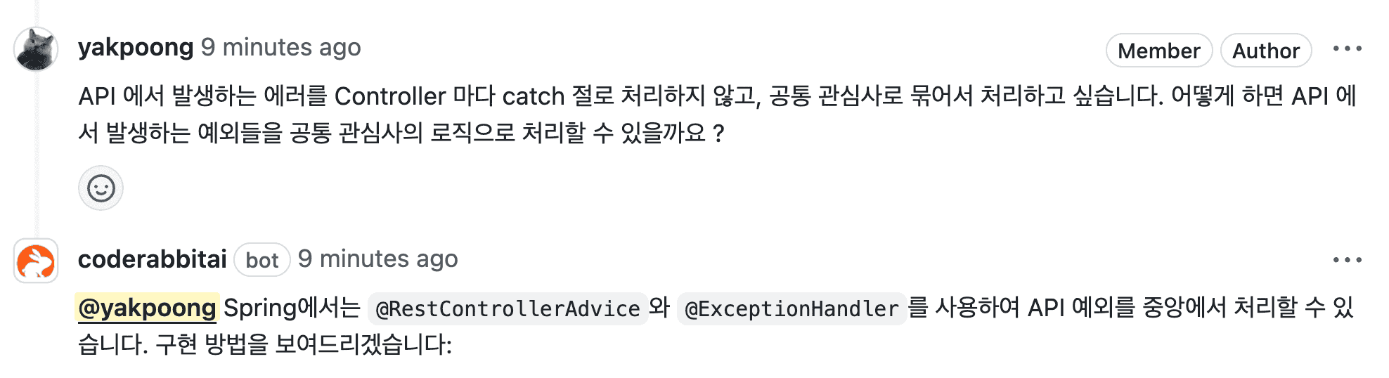 코드 리뷰 요정, CodeRabbit이 나타났다 🐰